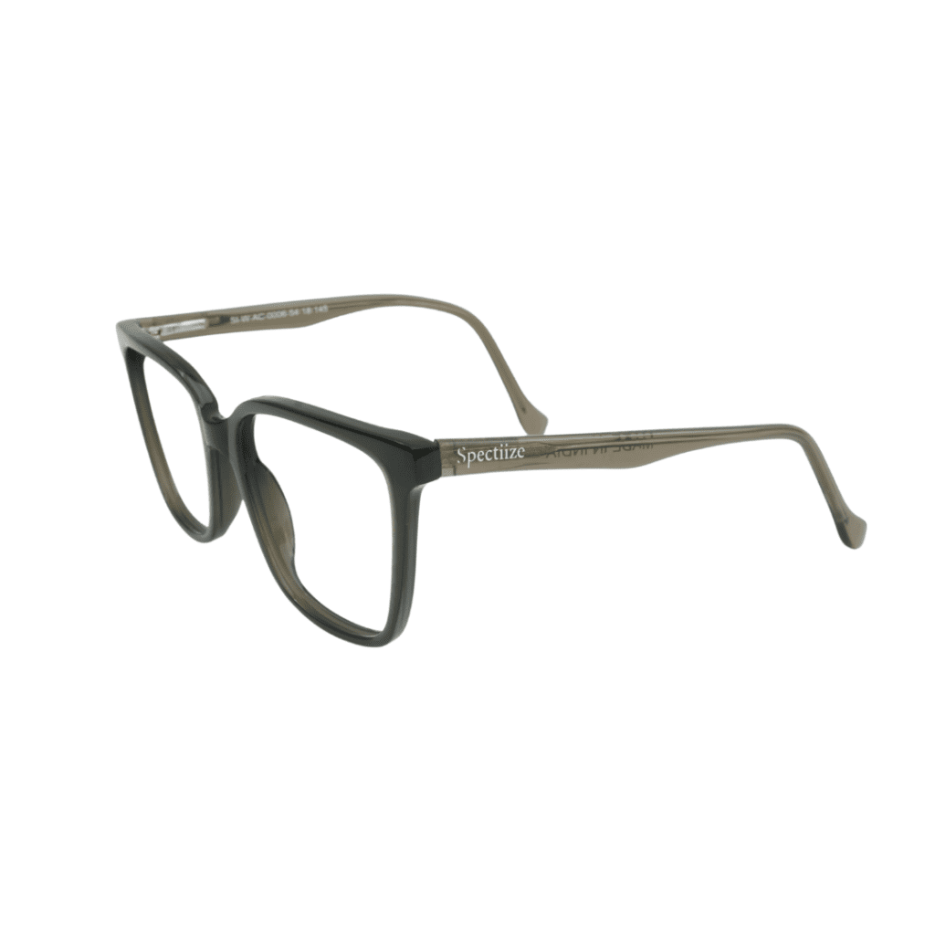 Dark Grey Cat Eye Wayfarer Full Rim Acetate Women's Eye Frame